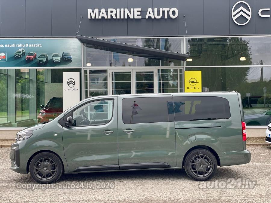 Zaļš Citroen space-tourer 2026 Jehvi, ar dzinēja tilpumu 2.20 L un nobraukumu 0 tūkst. km par 47046 €, foto 1 vietnē AUTOMOTO.COM.LV