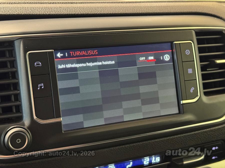 Pelēks Citroen space-tourer 2021 Tallina, ar dzinēja tilpumu 2.00 L un nobraukumu 153 tūkst. km par 18900 €, foto 16 vietnē AUTOMOTO.COM.LV