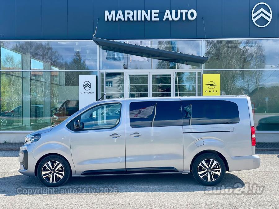 Grey Citroen space-tourer 2026 in Johvi, with an engine capacity of 2.20 L and mileage of 2 thousand km for 49490 €, photo 1 on AUTOMOTO.COM.LV
