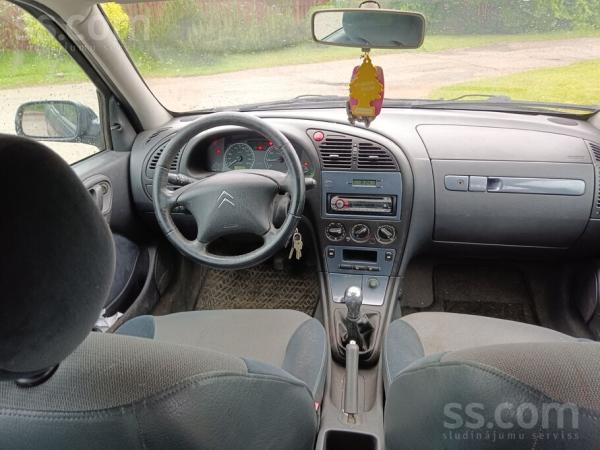 Blue Citroen Xsara 2003 in Ogre, with an engine capacity of 1.60 L and mileage of 175 thousand km for 800 €, photo 6 on AUTOMOTO.COM.LV