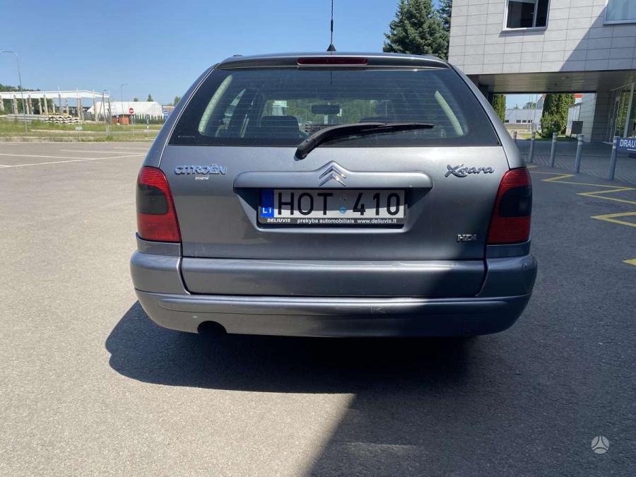 Grey Citroen Xsara 2004 in Panevezys, with an engine capacity of 1.40 L and mileage of 224 thousand km for 799 €, photo 7 on AUTOMOTO.COM.LV