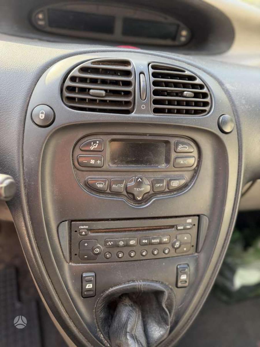 Black Citroen xsara-picasso 2000 in Kaunas, with an engine capacity of 1.75 L and mileage of 300 thousand km for 550 €, photo 18 on AUTOMOTO.COM.LV