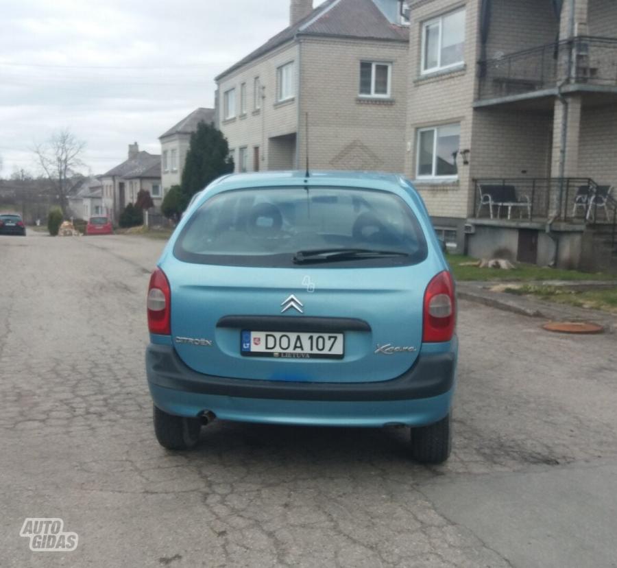 Citroen xsara-picasso 2000 in Telschi, with an engine capacity of 1.80 L and mileage of 289 thousand km for 350 €, photo 4 on AUTOMOTO.COM.LV