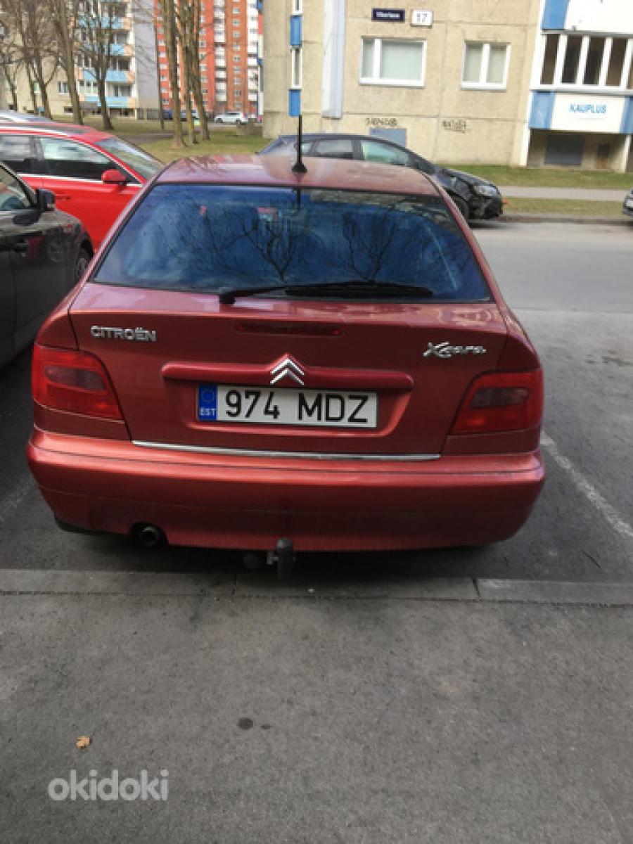 Sarkans Citroen Xsara 2004 Tallina, ar dzinēja tilpumu 1.90 L un nobraukumu 85 tūkst. km par 1300 €, foto 13 vietnē AUTOMOTO.COM.LV