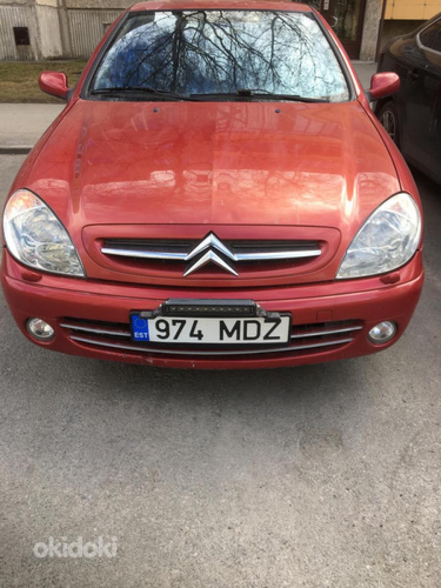 Sarkans Citroen Xsara 2004 Tallina, ar dzinēja tilpumu 1.90 L un nobraukumu 85 tūkst. km par 1300 €, foto 14 vietnē AUTOMOTO.COM.LV