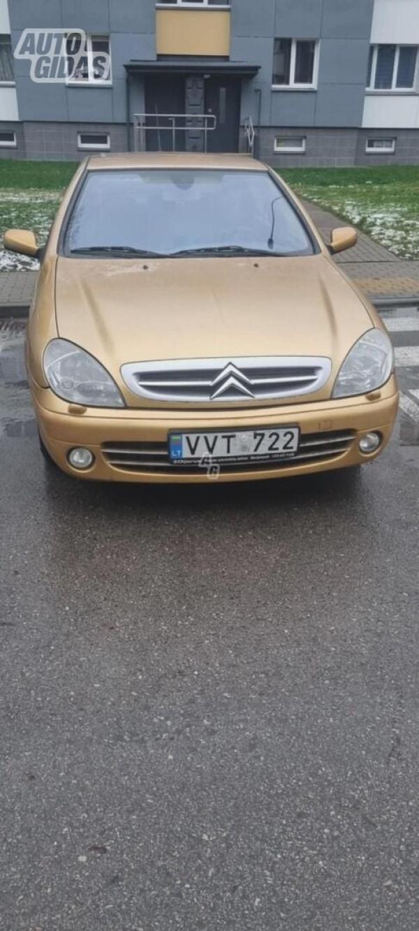 Dzeltens Citroen Xsara 2004 Kauņa, ar dzinēja tilpumu 2.00 L un nobraukumu 220 tūkst. km par 300 €, foto 3 vietnē AUTOMOTO.COM.LV