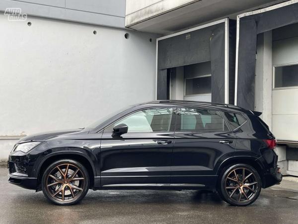 Black Cupra ateca 2019 in Kaunas, with an engine capacity of 2.00 L and mileage of 100 thousand km for 27447 €, photo 3 on AUTOMOTO.COM.LV