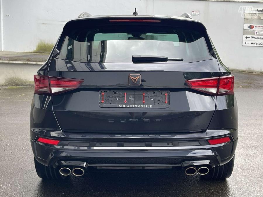 Black Cupra ateca 2019 in Kaunas, with an engine capacity of 2.00 L and mileage of 100 thousand km for 27447 €, photo 5 on AUTOMOTO.COM.LV
