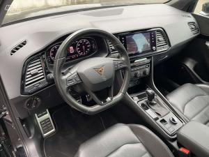 Black Cupra ateca 2019 in Kaunas, with an engine capacity of 2.00 L and mileage of 100 thousand km for 27447 €, photo 13 on AUTOMOTO.COM.LV