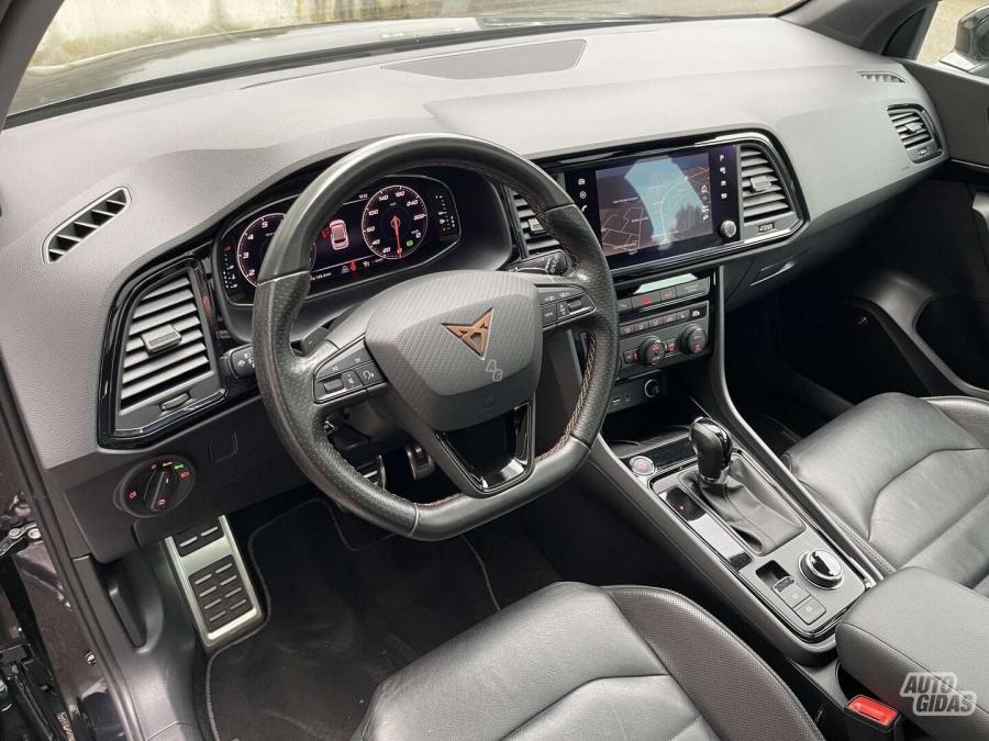 Черный Cupra ateca 2019 в Каунас, объемом двигателя 2.00 л и пробегом 100 тыс. км за 27447 €, фото 13 на AUTOMOTO.COM.LV