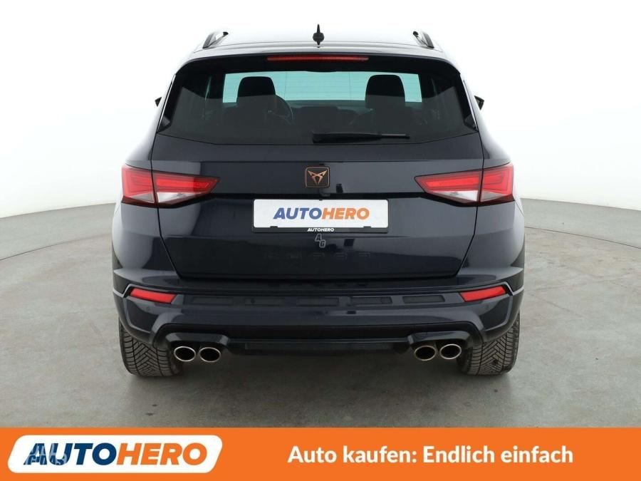 Black Cupra ateca 2019 in Kaunas, with an engine capacity of 2.00 L and mileage of 80 thousand km for 30238 €, photo 5 on AUTOMOTO.COM.LV