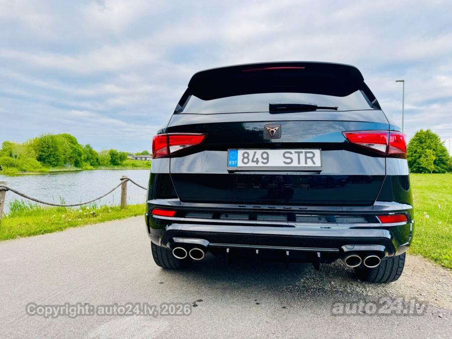 Black Cupra ateca 2020 in Tallinn, with an engine capacity of 2.00 L and mileage of 86 thousand km for 31900 €, photo 5 on AUTOMOTO.COM.LV
