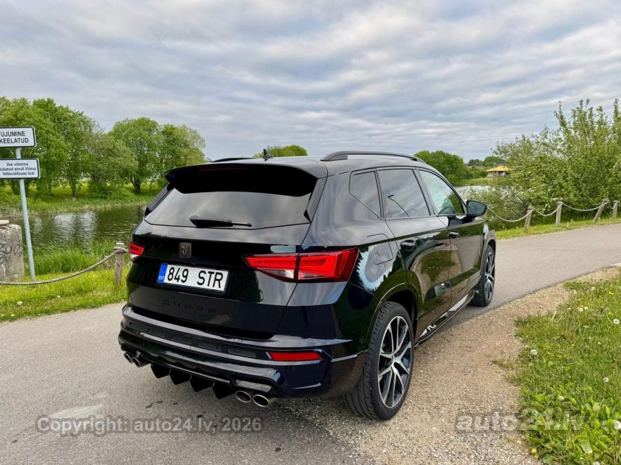 Black Cupra ateca 2020 in Tallinn, with an engine capacity of 2.00 L and mileage of 86 thousand km for 31900 €, photo 7 on AUTOMOTO.COM.LV