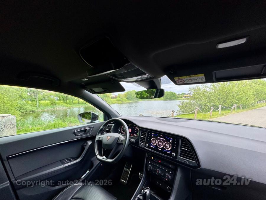 Black Cupra ateca 2020 in Tallinn, with an engine capacity of 2.00 L and mileage of 86 thousand km for 31900 €, photo 11 on AUTOMOTO.COM.LV