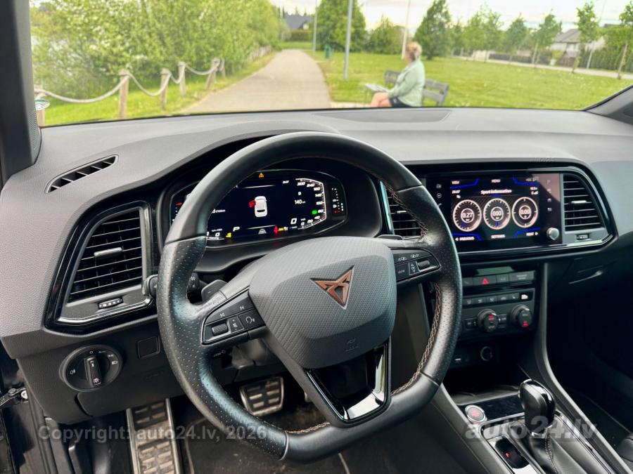 Black Cupra ateca 2020 in Tallinn, with an engine capacity of 2.00 L and mileage of 86 thousand km for 31900 €, photo 16 on AUTOMOTO.COM.LV