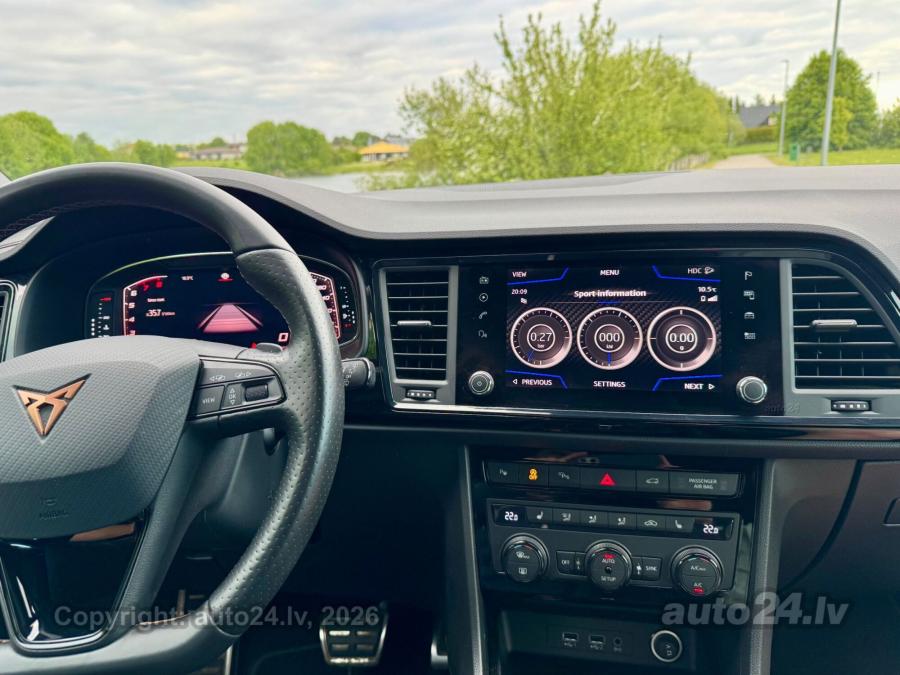 Black Cupra ateca 2020 in Tallinn, with an engine capacity of 2.00 L and mileage of 86 thousand km for 31900 €, photo 20 on AUTOMOTO.COM.LV