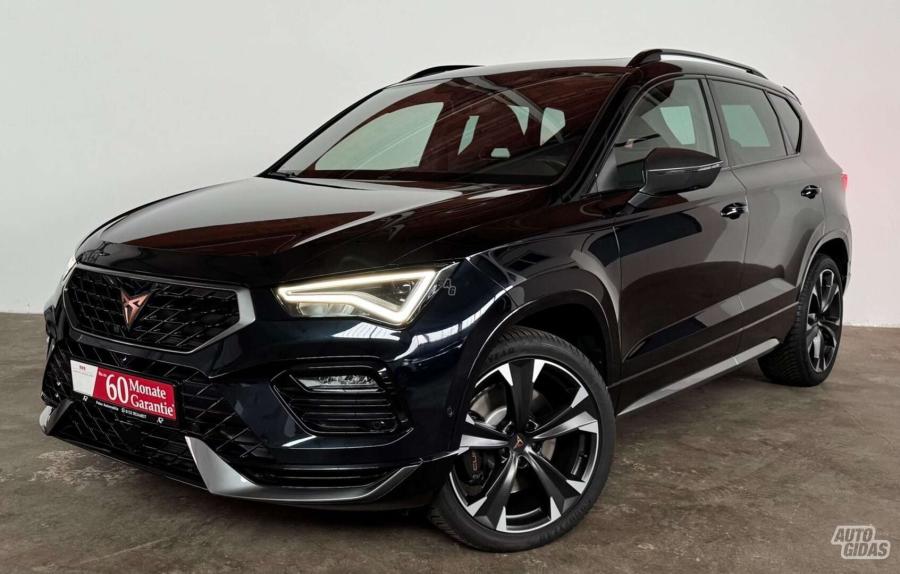 Melns Cupra ateca 2021 Kauņa, ar dzinēja tilpumu 2.00 L un nobraukumu 60 tūkst. km par 32690 €, foto 1 vietnē AUTOMOTO.COM.LV