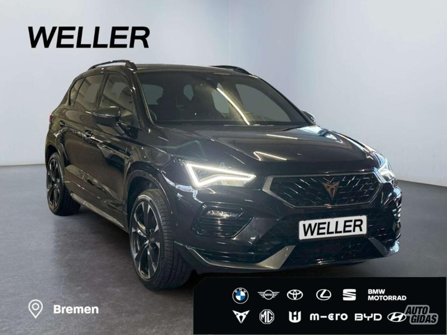 Black Cupra ateca 2023 in Kaunas, with an engine capacity of 2.00 L and mileage of 53 thousand km for 32679 €, photo 5 on AUTOMOTO.COM.LV