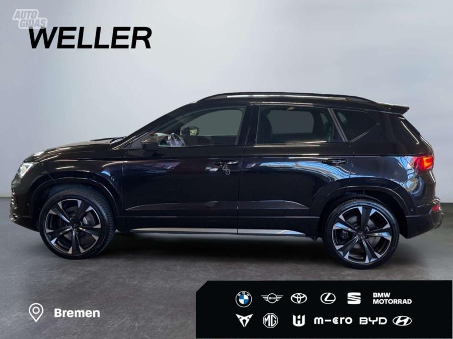 Black Cupra ateca 2023 in Kaunas, with an engine capacity of 2.00 L and mileage of 53 thousand km for 32679 €, photo 6 on AUTOMOTO.COM.LV