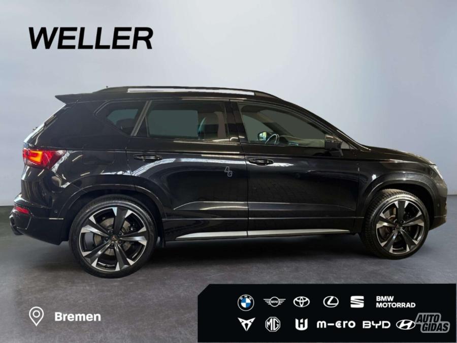 Black Cupra ateca 2023 in Kaunas, with an engine capacity of 2.00 L and mileage of 53 thousand km for 32679 €, photo 12 on AUTOMOTO.COM.LV