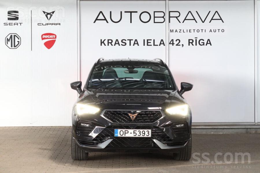 Melns Cupra ateca 2023 Rīga, ar dzinēja tilpumu 2.00 L un nobraukumu 45 tūkst. km par 29490 €, foto 3 vietnē AUTOMOTO.COM.LV