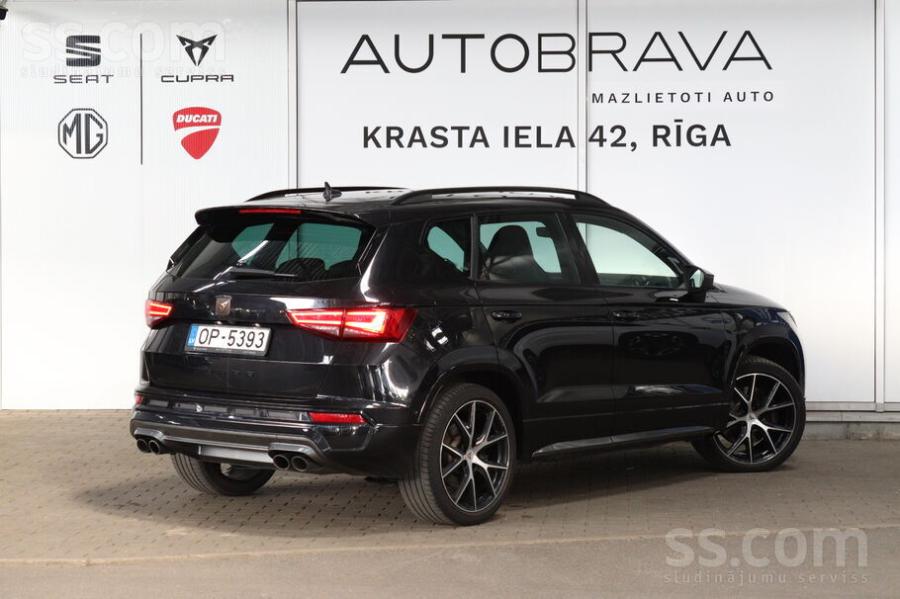 Melns Cupra ateca 2023 Rīga, ar dzinēja tilpumu 2.00 L un nobraukumu 45 tūkst. km par 29490 €, foto 7 vietnē AUTOMOTO.COM.LV