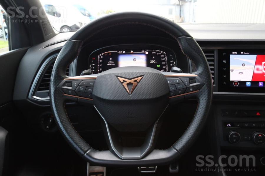 Melns Cupra ateca 2023 Rīga, ar dzinēja tilpumu 2.00 L un nobraukumu 45 tūkst. km par 29490 €, foto 11 vietnē AUTOMOTO.COM.LV