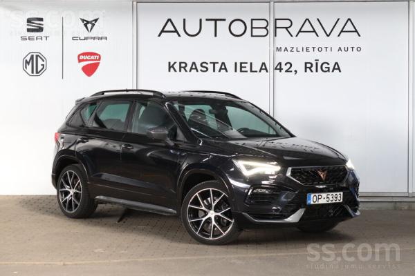 Черный Cupra ateca 2023 в Рига, объемом двигателя 2.00 л и пробегом 45 тыс. км за 27990 €, фото 4 на AUTOMOTO.COM.LV