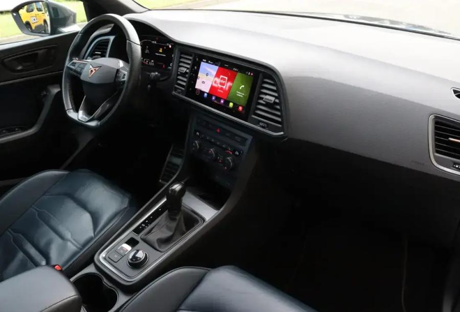 Черный Cupra ateca 2023 в Рига, объемом двигателя 2.00 л и пробегом 45 тыс. км за 29490 €, фото 9 на AUTOMOTO.COM.LV