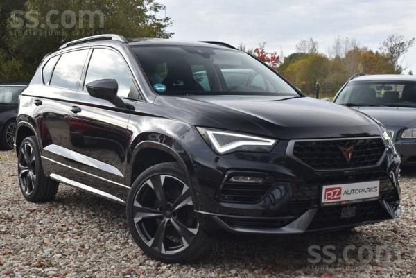 Black Cupra ateca 2024 in Kuldiga, with an engine capacity of 1.50 L and mileage of 0 thousand km for 24900 €, photo 5 on AUTOMOTO.COM.LV