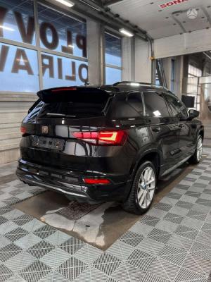 Black Cupra ateca 2024 in Kaunas, with an engine capacity of 1.50 L and mileage of 17 thousand km for 29355 €, photo 3 on AUTOMOTO.COM.LV