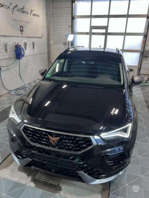 Black Cupra ateca 2024 in Kaunas, with an engine capacity of 1.50 L and mileage of 17 thousand km for 29355 €, photo 10 on AUTOMOTO.COM.LV
