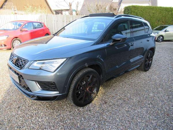Grey Cupra ateca 2019 in Kaunas, with an engine capacity of 2.00 L and mileage of 60 thousand km for 27499 €, photo 1 on AUTOMOTO.COM.LV