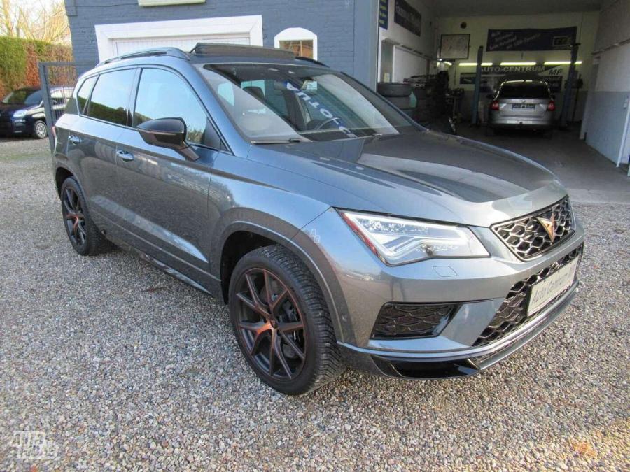 Grey Cupra ateca 2019 in Kaunas, with an engine capacity of 2.00 L and mileage of 60 thousand km for 27499 €, photo 3 on AUTOMOTO.COM.LV