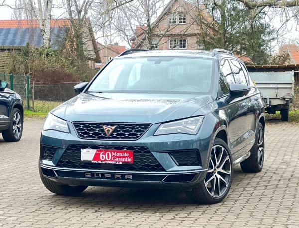 Grey Cupra ateca 2019 in Kaunas, with an engine capacity of 2.00 L and mileage of 46 thousand km for 29609 €, photo 1 on AUTOMOTO.COM.LV