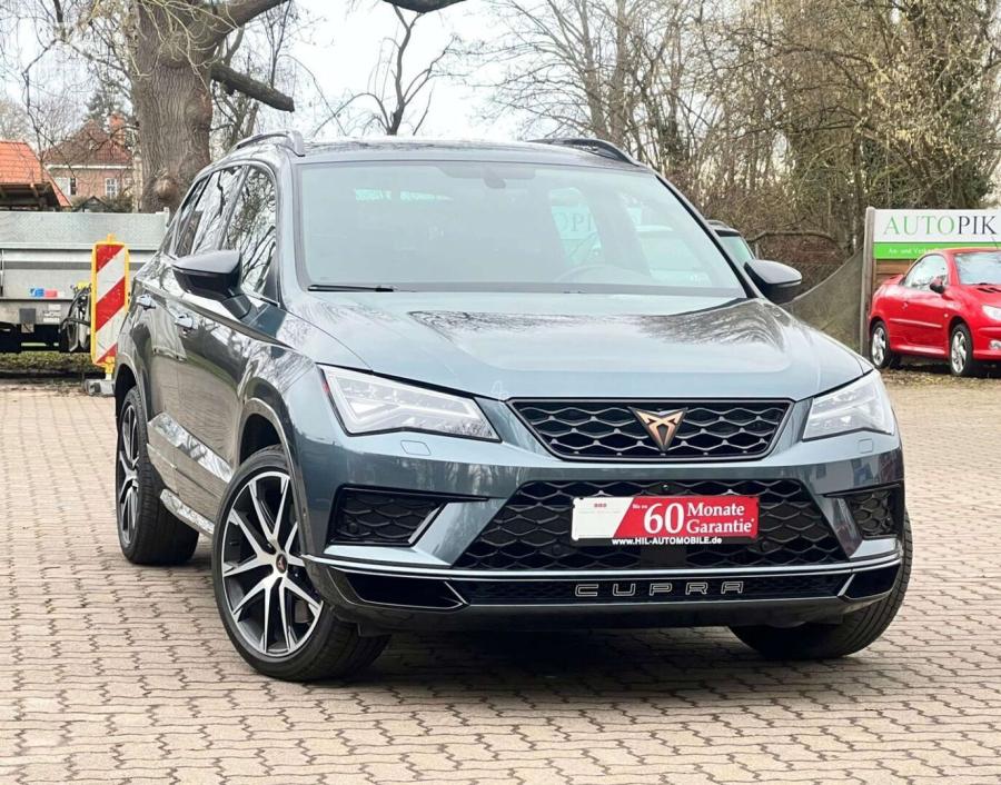 Grey Cupra ateca 2019 in Kaunas, with an engine capacity of 2.00 L and mileage of 46 thousand km for 29609 €, photo 3 on AUTOMOTO.COM.LV