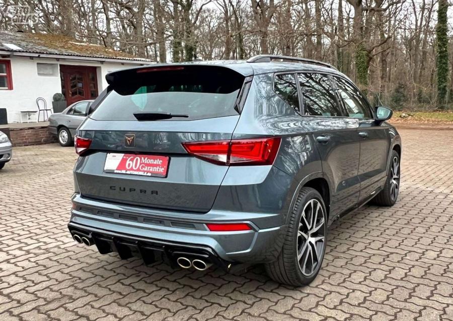 Grey Cupra ateca 2019 in Kaunas, with an engine capacity of 2.00 L and mileage of 46 thousand km for 29609 €, photo 4 on AUTOMOTO.COM.LV