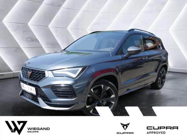 Серый Cupra ateca 2021 в Каунас, объемом двигателя 2.00 л и пробегом 79 тыс. км за 28920 €, фото 1 на AUTOMOTO.COM.LV
