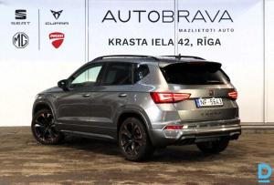 Grey Cupra ateca 2022 in Riga, with an engine capacity of 2.00 L and mileage of 51 thousand km for 29490 €, photo 2 on AUTOMOTO.COM.LV