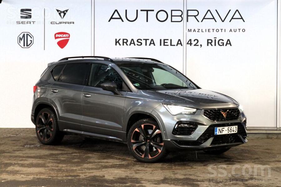 Pelēks Cupra ateca 2022 Rīga, ar dzinēja tilpumu 2.00 L un nobraukumu 51 tūkst. km par 27990 €, foto 4 vietnē AUTOMOTO.COM.LV