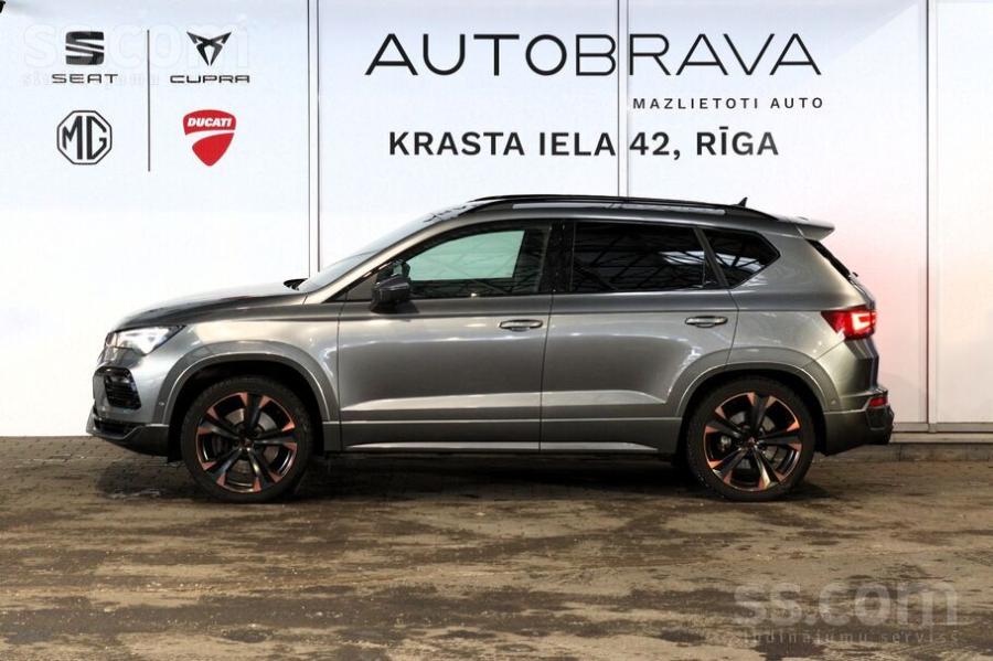 Pelēks Cupra ateca 2022 Rīga, ar dzinēja tilpumu 2.00 L un nobraukumu 51 tūkst. km par 27990 €, foto 5 vietnē AUTOMOTO.COM.LV
