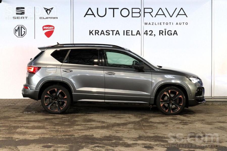 Pelēks Cupra ateca 2022 Rīga, ar dzinēja tilpumu 2.00 L un nobraukumu 51 tūkst. km par 27990 €, foto 6 vietnē AUTOMOTO.COM.LV