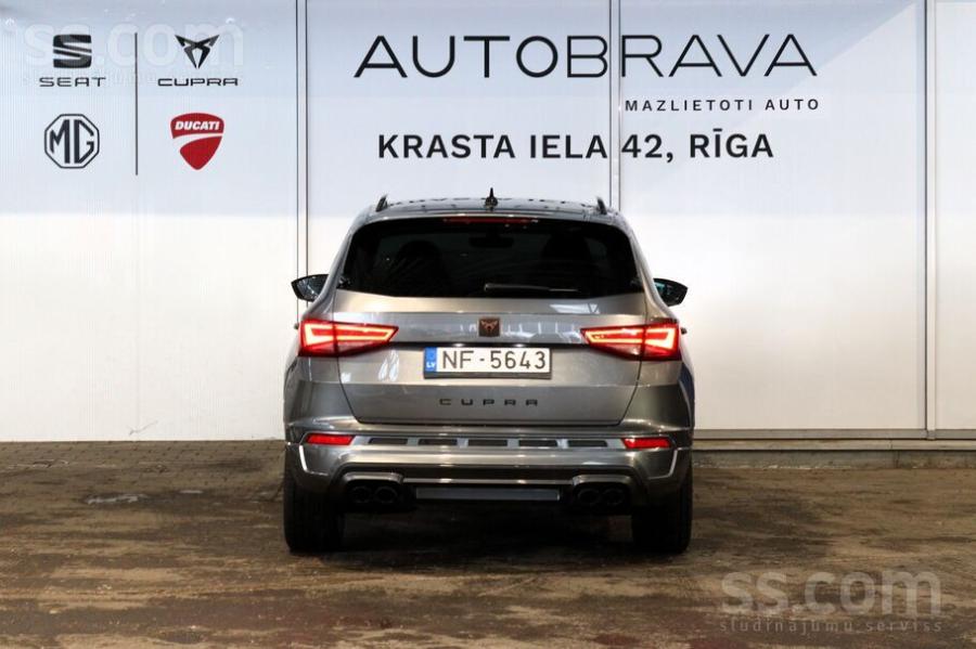 Pelēks Cupra ateca 2022 Rīga, ar dzinēja tilpumu 2.00 L un nobraukumu 51 tūkst. km par 27990 €, foto 8 vietnē AUTOMOTO.COM.LV