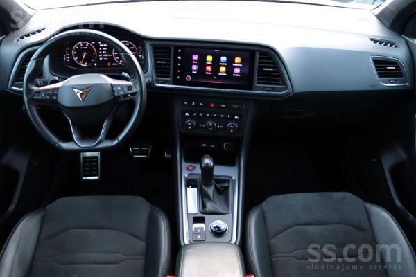 Серый Cupra ateca 2022 в Рига, объемом двигателя 2.00 л и пробегом 51 тыс. км за 27990 €, фото 10 на AUTOMOTO.COM.LV