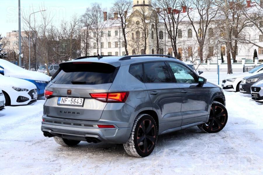 Pelēks Cupra ateca 2022 Rīga, ar dzinēja tilpumu 2.00 L un nobraukumu 51 tūkst. km par 27990 €, foto 34 vietnē AUTOMOTO.COM.LV