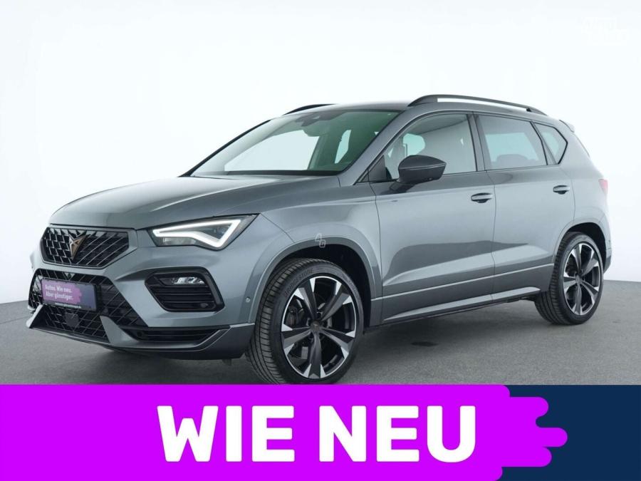 Серый Cupra ateca 2023 в Каунас, объемом двигателя 2.00 л и пробегом 41 тыс. км за 32961 €, фото 1 на AUTOMOTO.COM.LV