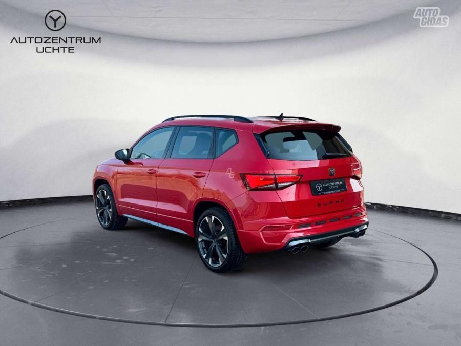 Red Cupra ateca 2021 in Kaunas, with an engine capacity of 2.00 L and mileage of 32 thousand km for 32485 €, photo 4 on AUTOMOTO.COM.LV