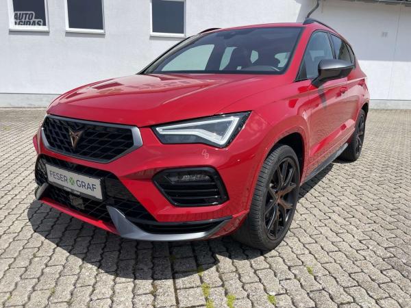 Red Cupra ateca 2022 in Kaunas, with an engine capacity of 2.00 L and mileage of 38 thousand km for 32443 €, photo 2 on AUTOMOTO.COM.LV
