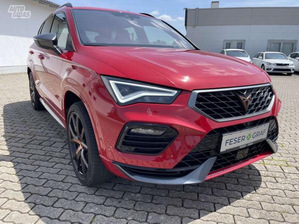 Red Cupra ateca 2022 in Kaunas, with an engine capacity of 2.00 L and mileage of 38 thousand km for 32443 €, photo 4 on AUTOMOTO.COM.LV