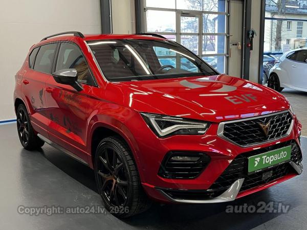 Красный Cupra ateca 2024 в Таллин, объемом двигателя 2.00 л и пробегом 20 тыс. км за 41500 €, фото 2 на AUTOMOTO.COM.LV